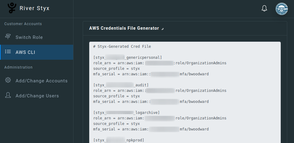 GitHub - c6fc/styx: A serverless, cross-account AssumeRole management console.